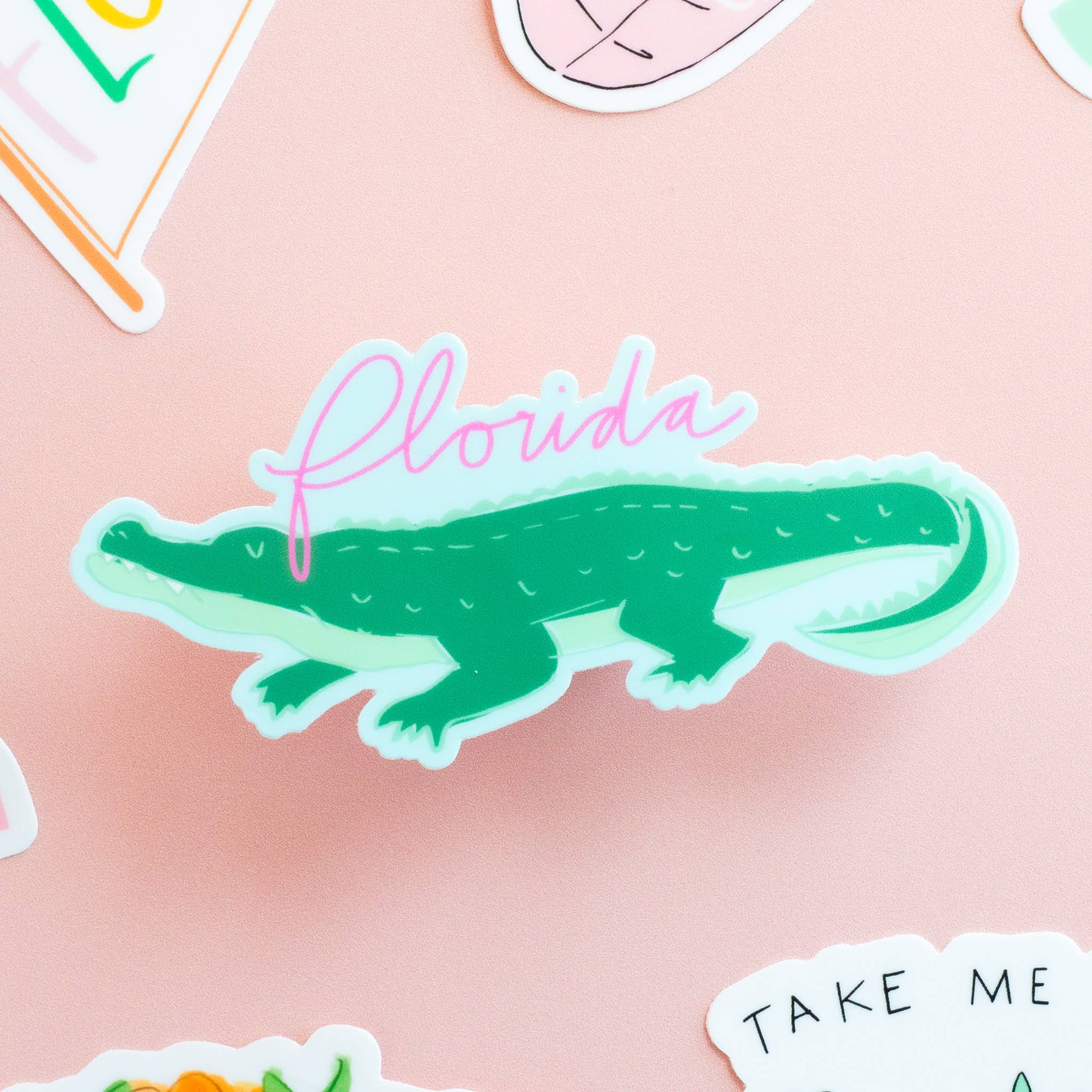 Florida Alligator Sticker – B Social Boutique