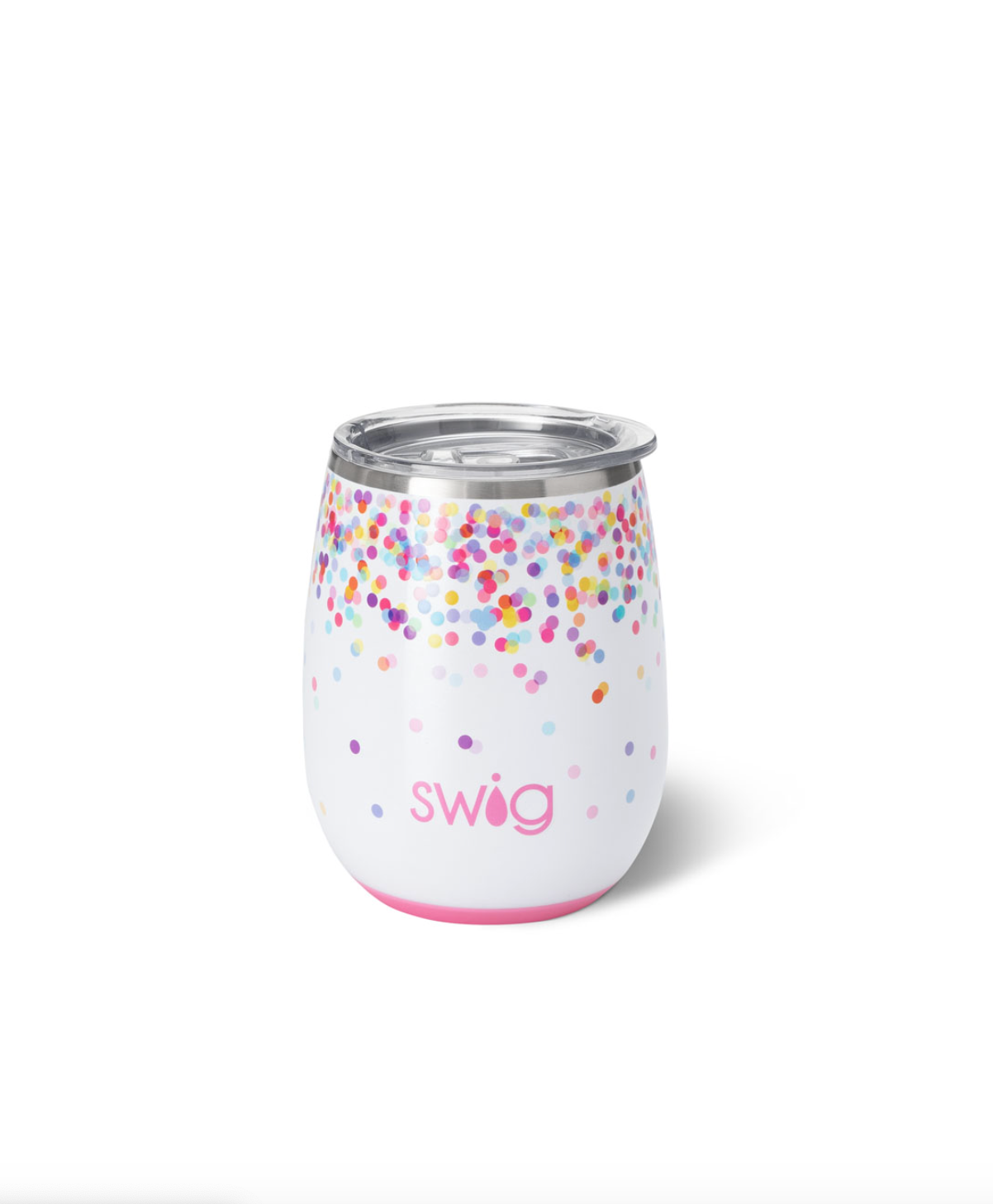 Swig: Confetti Stemless Wine Cup (14oz) – B Social Boutique